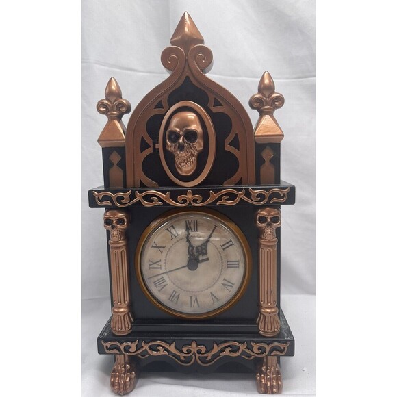 Tekky | Holiday | Vintage Tekky Halloween Clock Raven For Whom The Bell ...